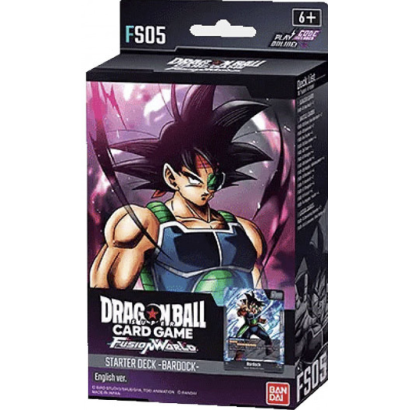 Dragon Ball Super Card Game Fusion World Bardock Starter Deck